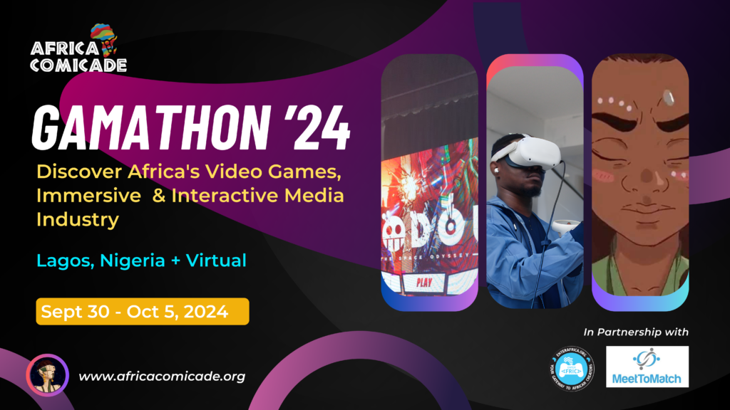 Africacomicade Gamathon 2024 | Africacomicade.org